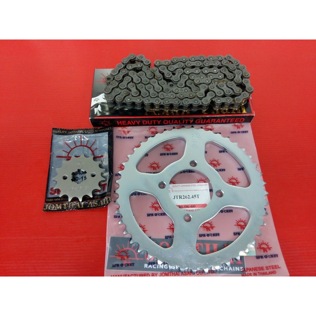 HONDA S90 FRONT 15T & REAR 45T SPROCKET & CHAIN SET // โซ่ สเตอร์หน้า ...