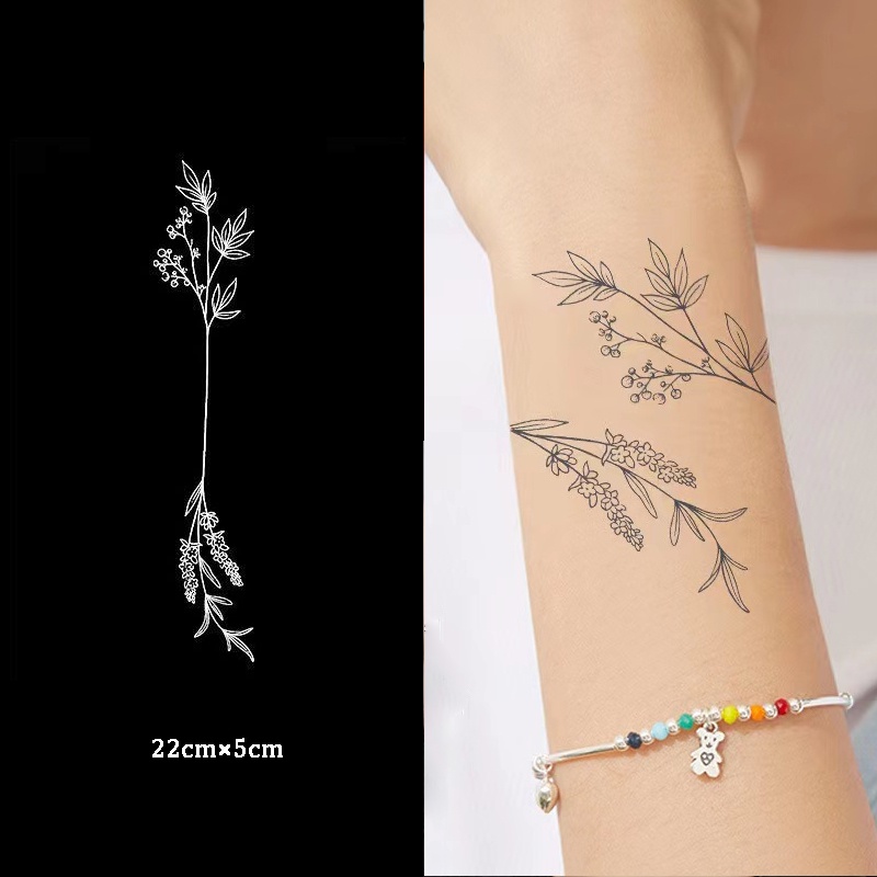 【COCO Magic tattoo】สติกเกอร์รอยสักชั่วคราว กึ่งถาวร กันน้ํา ติดทนนาน 15 ...