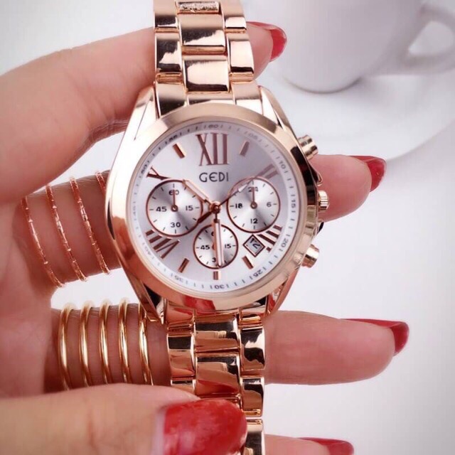 GEDI watch นาฬิกาข้อมือหญิง รุ่น H-2986 | Shopee Thailand