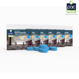 PAC KLEAN ก้อนละลายเมือกในถาดน้ำทิ้งแอร์ แก้แอร์ตัน แก้น้ำหยดแอร์ 30 g. (6 ซอง/แพ็ค) | Shopee ...
