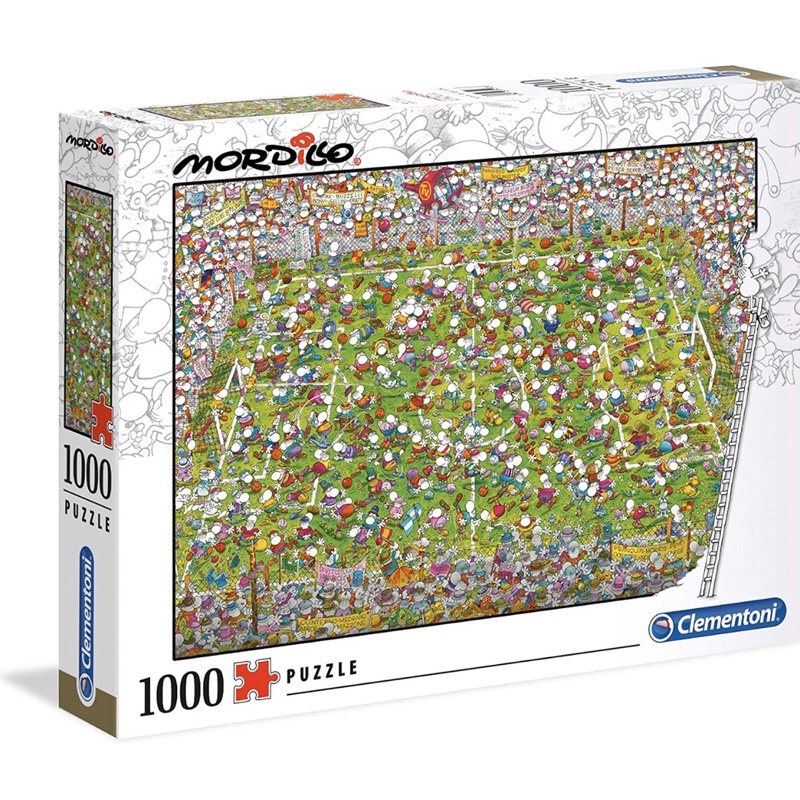 พร้อมส่ง-จิ๊กซอว์ Modillo แบรนด์ Clementoni jigsaw puzzle 1000 ชิ้น ...