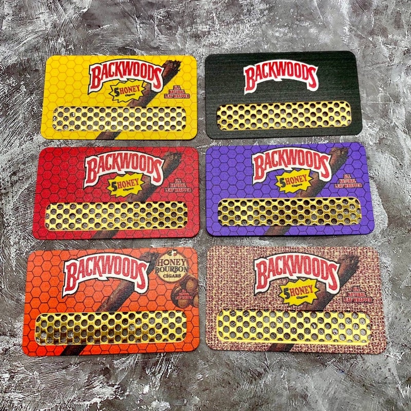 Backwoods Metal Card Grinder size 85x50mm | Shopee Thailand