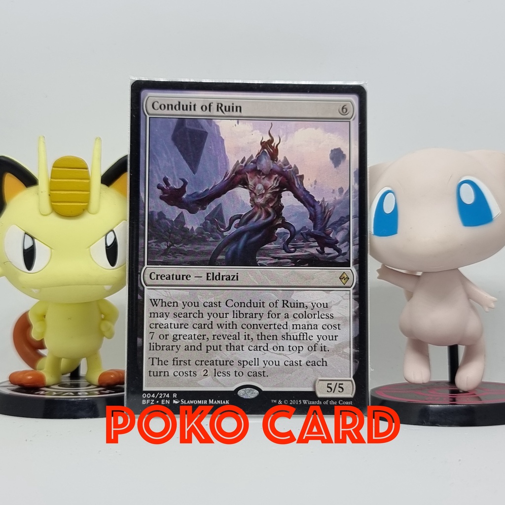 Conduit of Ruin การ์ด Magic The Gathering ของแท้ จากชุด Battle for ...