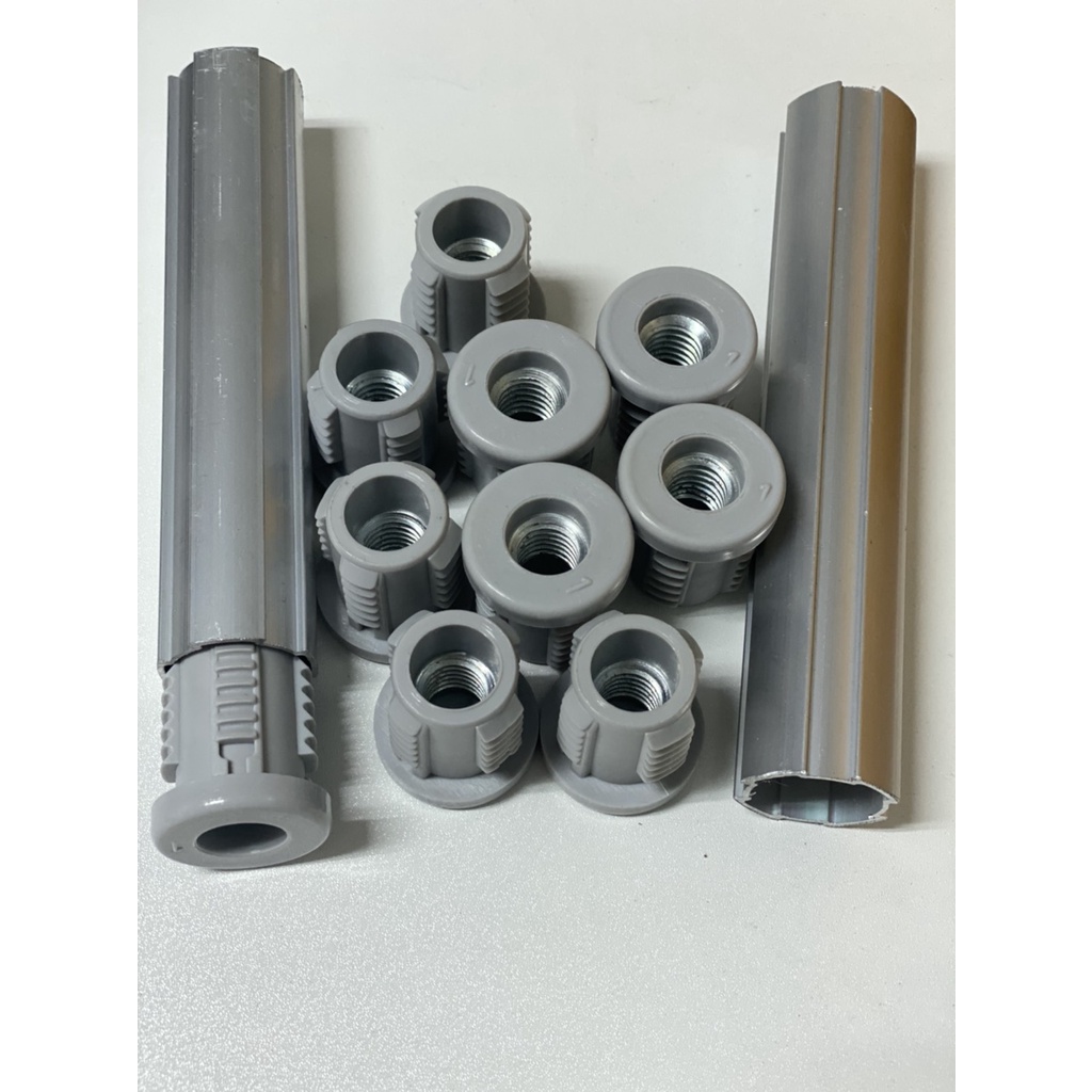 Foot Connector เกลียวนิ้ว บูชสำหรับท่ออลูมิเนียมขนาด 28มิล ตัวตอกเข้า ...