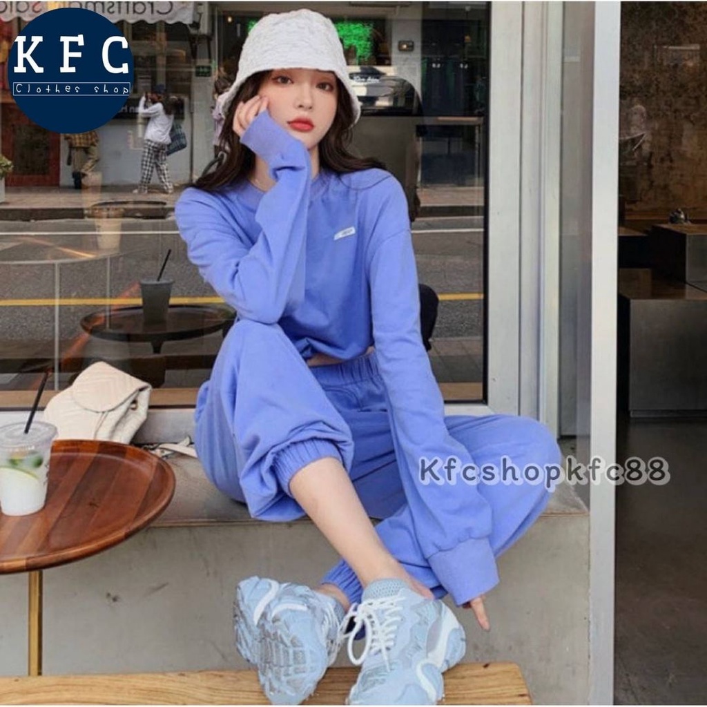 🌟KFC🌟 ชุดSet ขายาว/แขนยาว กางเกงขาจั๊ม ผ้านิ่ม ใส่สบาย #059 | Shopee Thailand