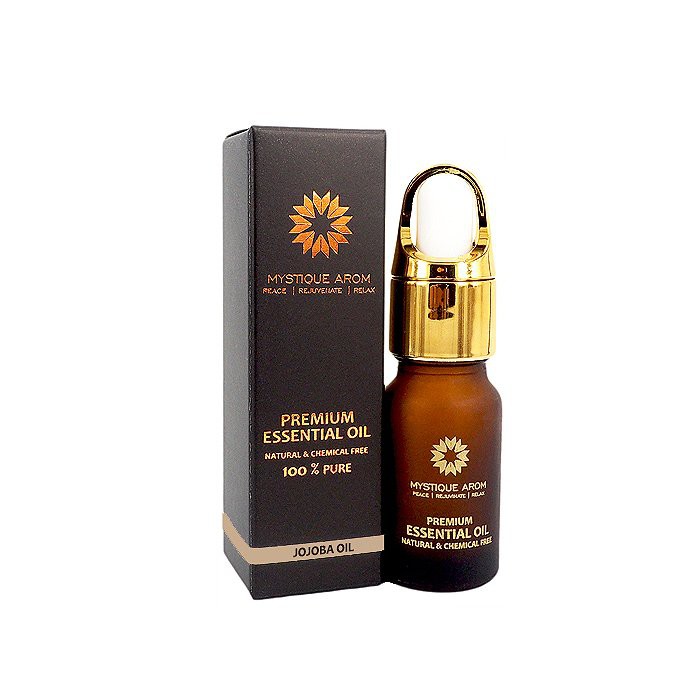 Mystique Arom Premium Essentiak Oil Pure Jojoba Oil (10ml) | Shopee ...