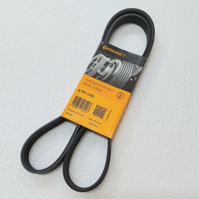 สายพานพัดลม Mercedes W203/W210 Kompressor M111 เครื่องยนต์ 6PK 1352 ...