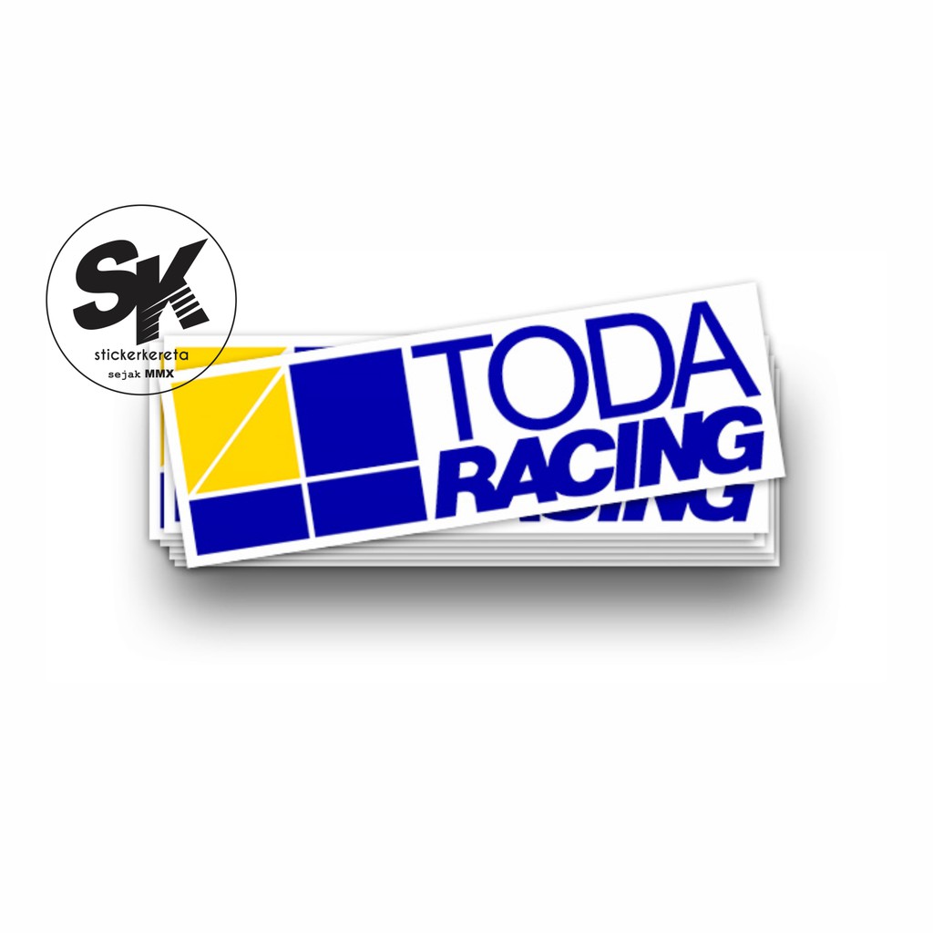 สติกเกอร์ Kereta TODA POWER & TODA RACING | Shopee Thailand