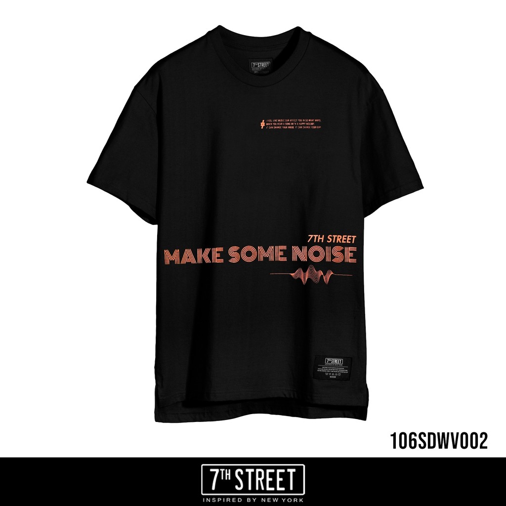 7th street เสื้อโอเวอร์ไซส์ รุ่น Sound Wave | Shopee Thailand