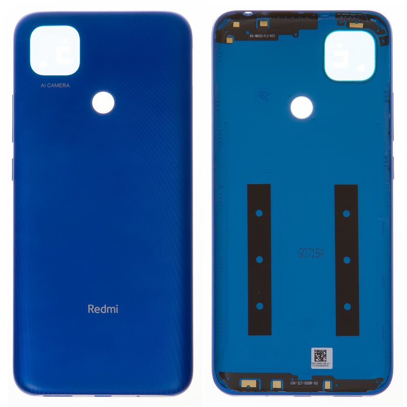 ฝาครอบแบตเตอรี่ ด้านหลัง สีน้ําเงินเข้ม สําหรับ Xiaomi Redmi 9C ...
