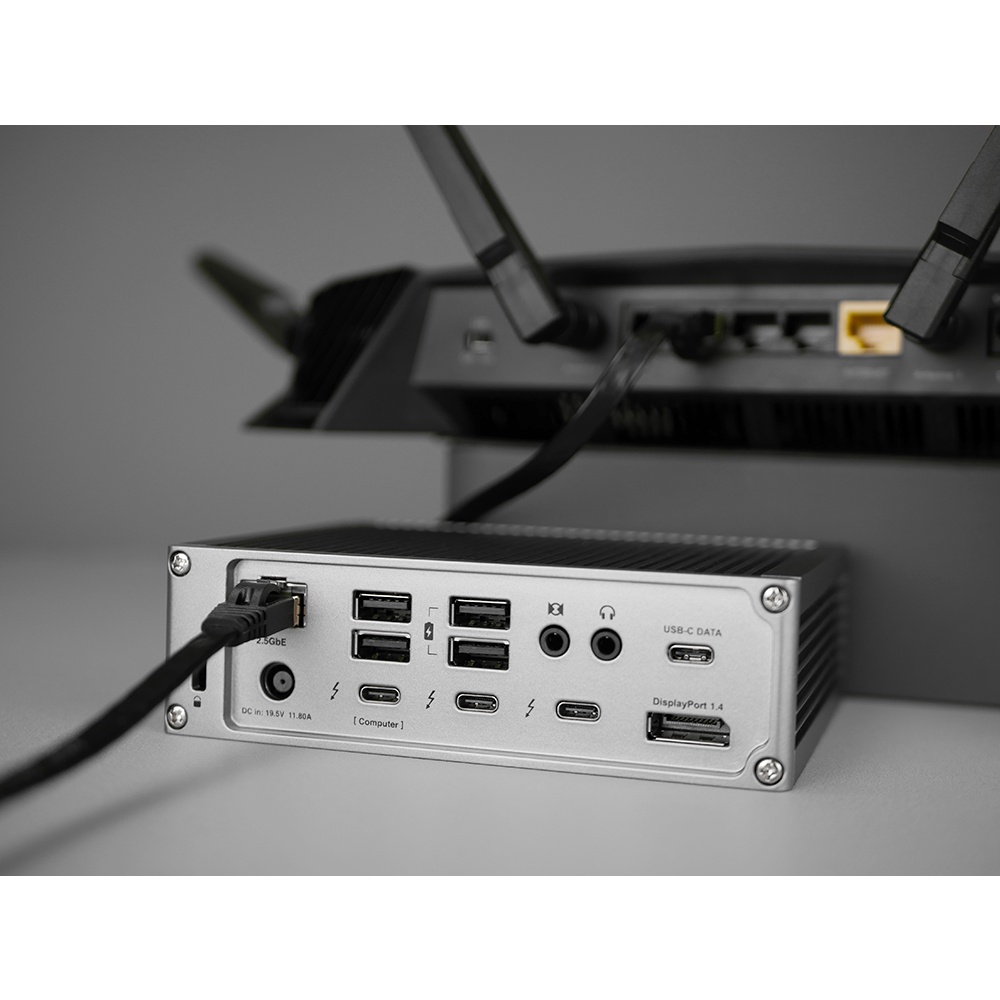 Caldigit TS 4 THUNDERBOLT 4/USB4 PORTS/Space Gray Color | Shopee Thailand
