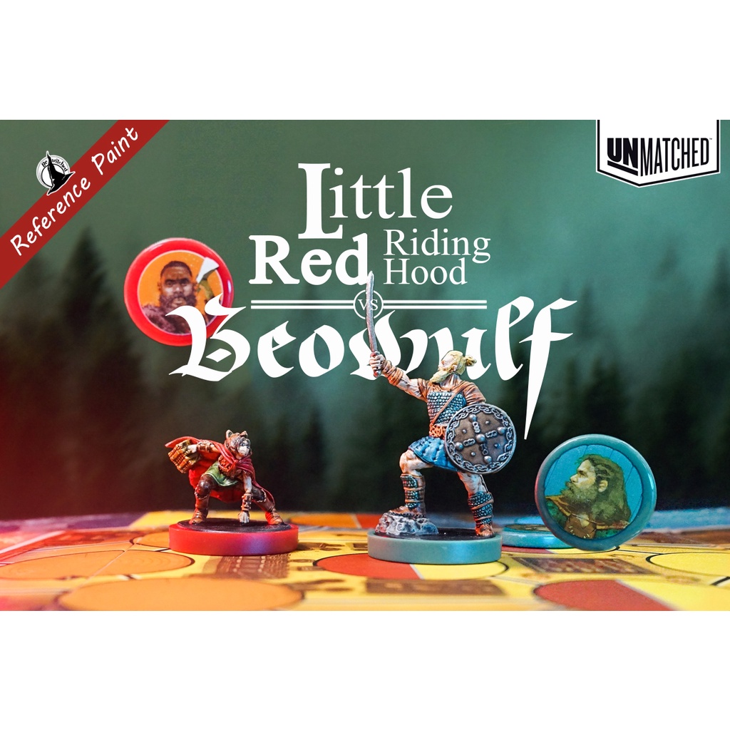 (Service Paint) Unmatched : Little red Riging Hood VS Beowulf เซอร์วิส ...