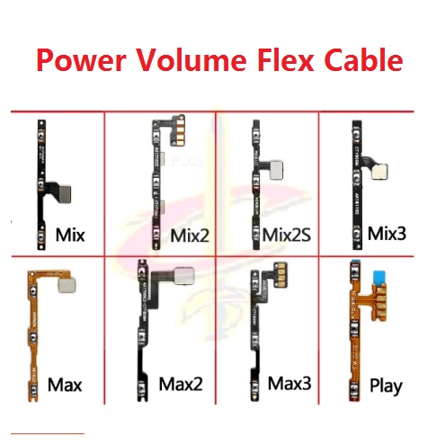 แพรปุ่มสวิตปิดเปิด ปุ่มเปิดปิด ปุ่มเปิดเสียง สําหรับ Xiaomi Mi Max Mix ...