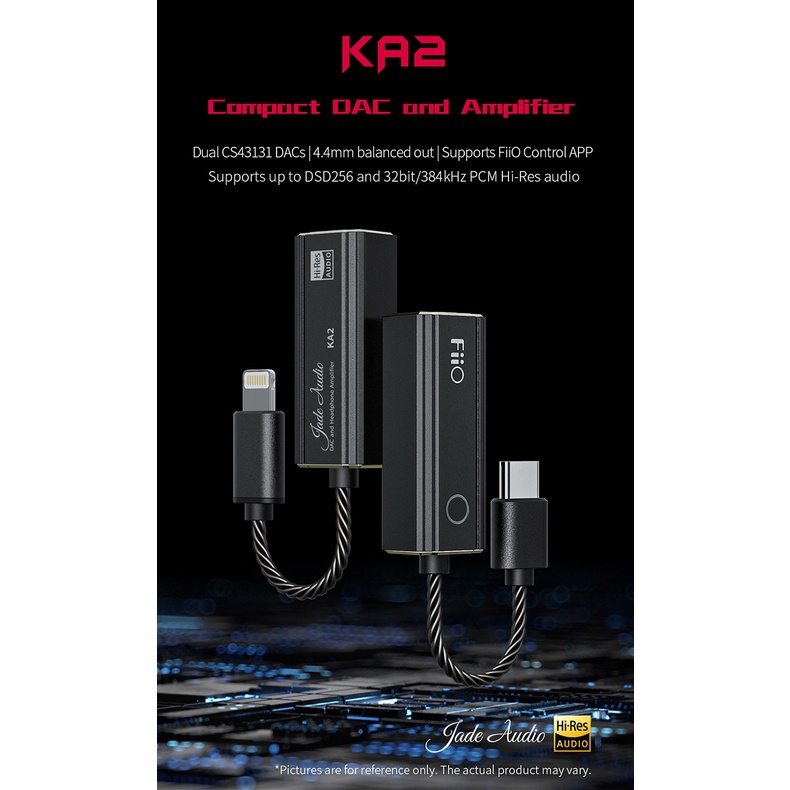 FiiO KA2 DAC/Amp หางหนู รองรับ Output 4.4 Balanced | Shopee Thailand