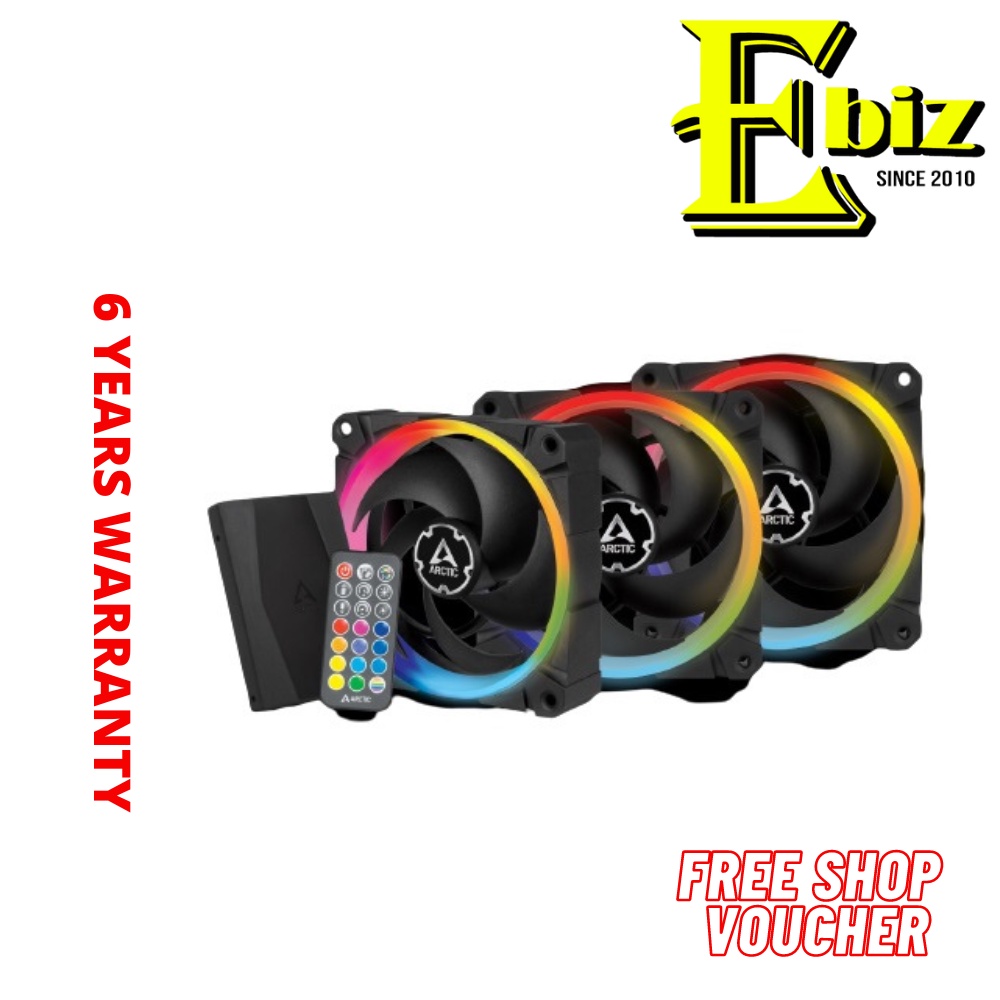 Arctic Bionix P120 ARGB PWM พัดลมระบายความร้อน 120 มม. 3 In 1 พร้อม ...
