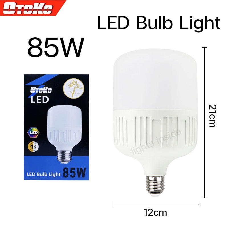 หลอดไฟ LED HighBulb แสงขาว light 220V ขั้ว E27 35W 45W 85W หลอดไฟLED | Shopee Thailand