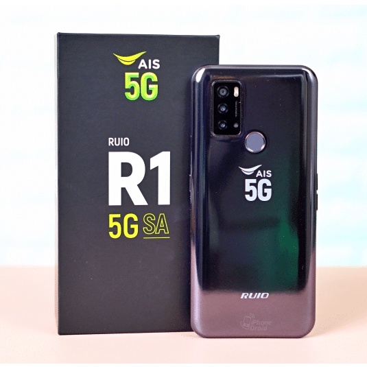 [ไม่ล็อคซิมใช้ได้ทุกเครือข่าย] AIS RUIO R1 5G SA 5G ระบบ Android 10 จอ ...