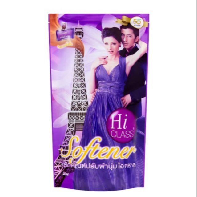 Hi Class ผลิตภัณฑ์ ปรับผ้านุ่ม ไฮคลาส สูตรเซนชวล โรแมนซ์ (สีม่วง) 550 ...