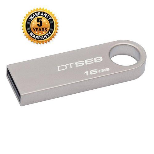 16 GB FLASH DRIVE (แฟลชไดร์ฟ) KINGSTON SE9 (DTSE9H/16GB) -5 Years ...