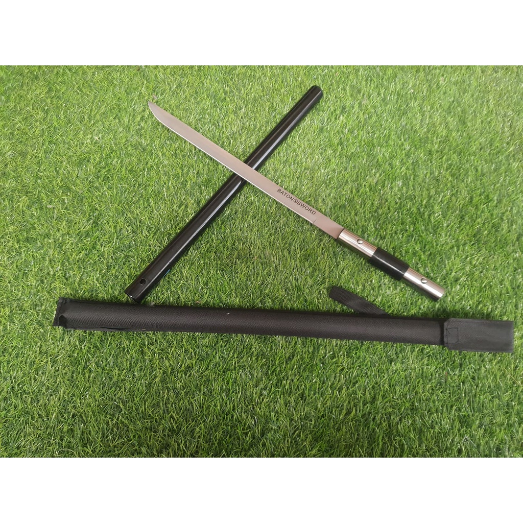 กระบอง มีดสำหรับนักเดินป่า ขนาด 20 นิ้ว กับ 34 นิ้ว BATON SWORD ต่อด้าม ...