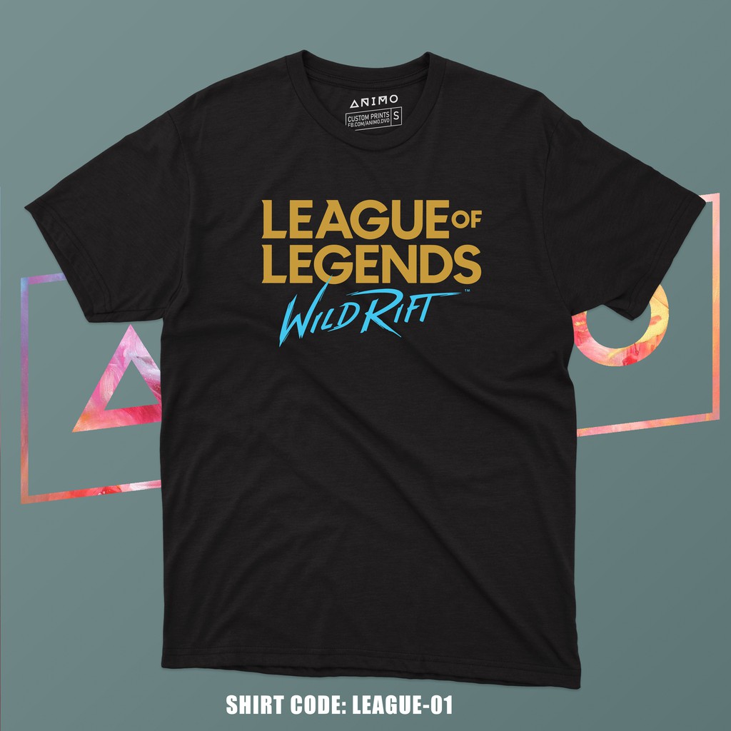 เสื้อยืด League of Legends Shirt - Wild Rift Shirt - Gamer shirt- ANIMO ...