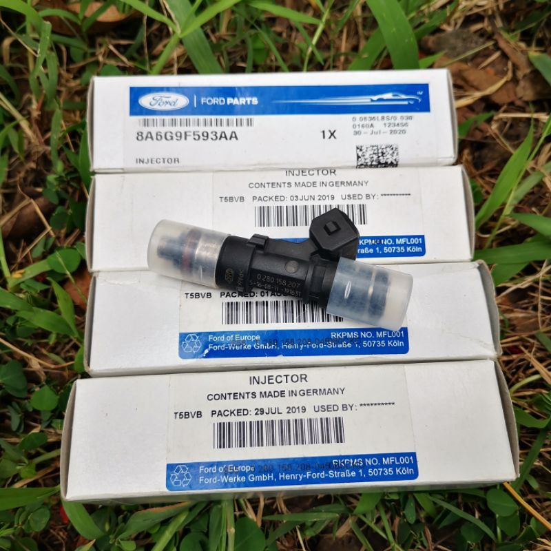 หัวฉีด น้ำมันเชื้อเพลิงของแท้เบิกศูนย์ (1หัว) ฟอร์ดเฟียสต้า Ford Fiesta ...