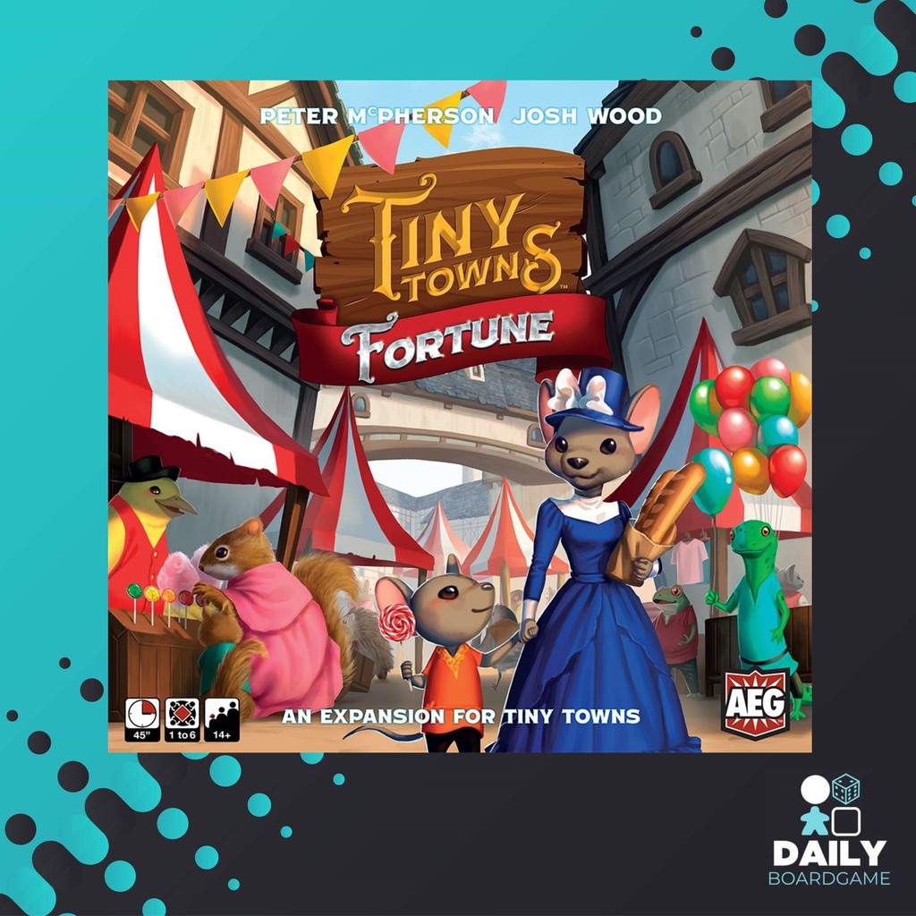 Tiny Towns: Fortune [Boardgame][Expansion] | Shopee Thailand