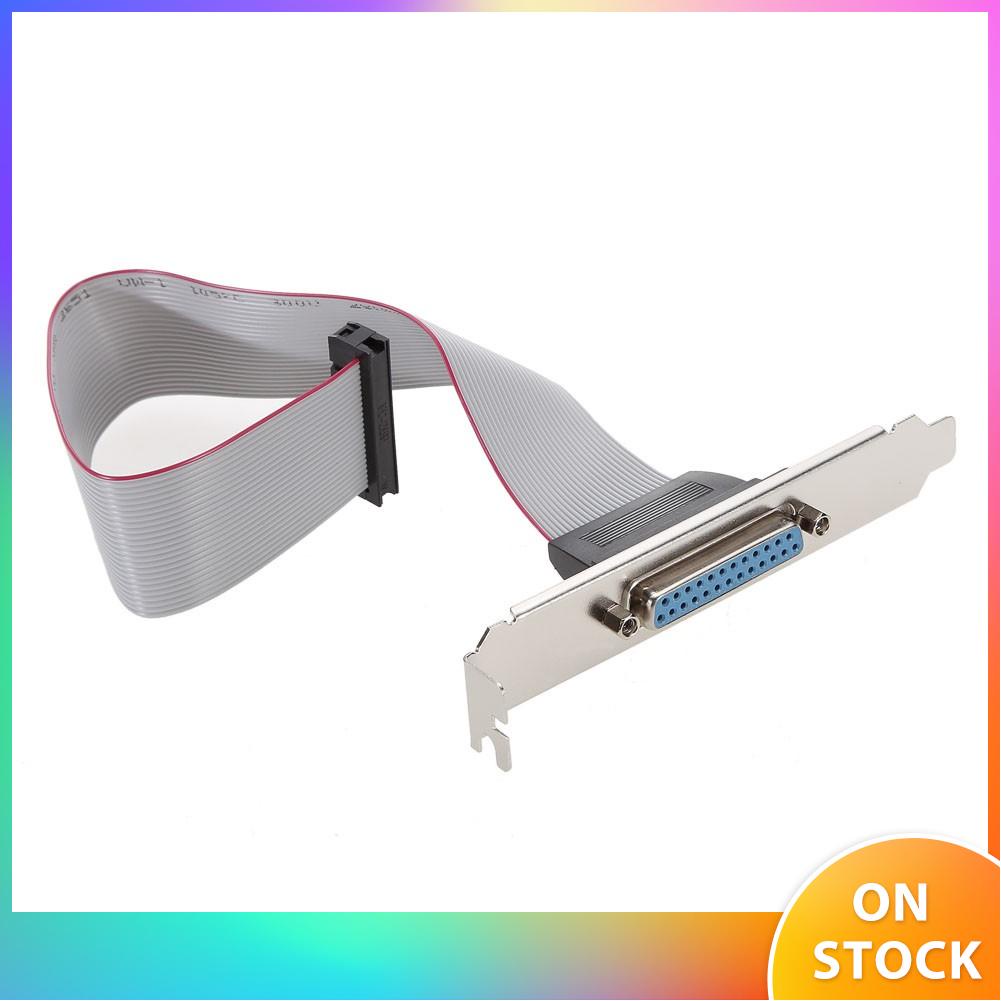 สต็อกพร้อม Motherboard DB25 1 Port Serial Parallel PCI Slot Header ...