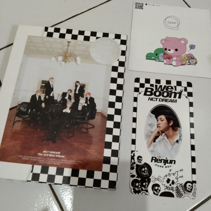 Nct DREAM WE BOOM ALBUM เท่านั้น + BC RENJUN JISUNG | Shopee Thailand