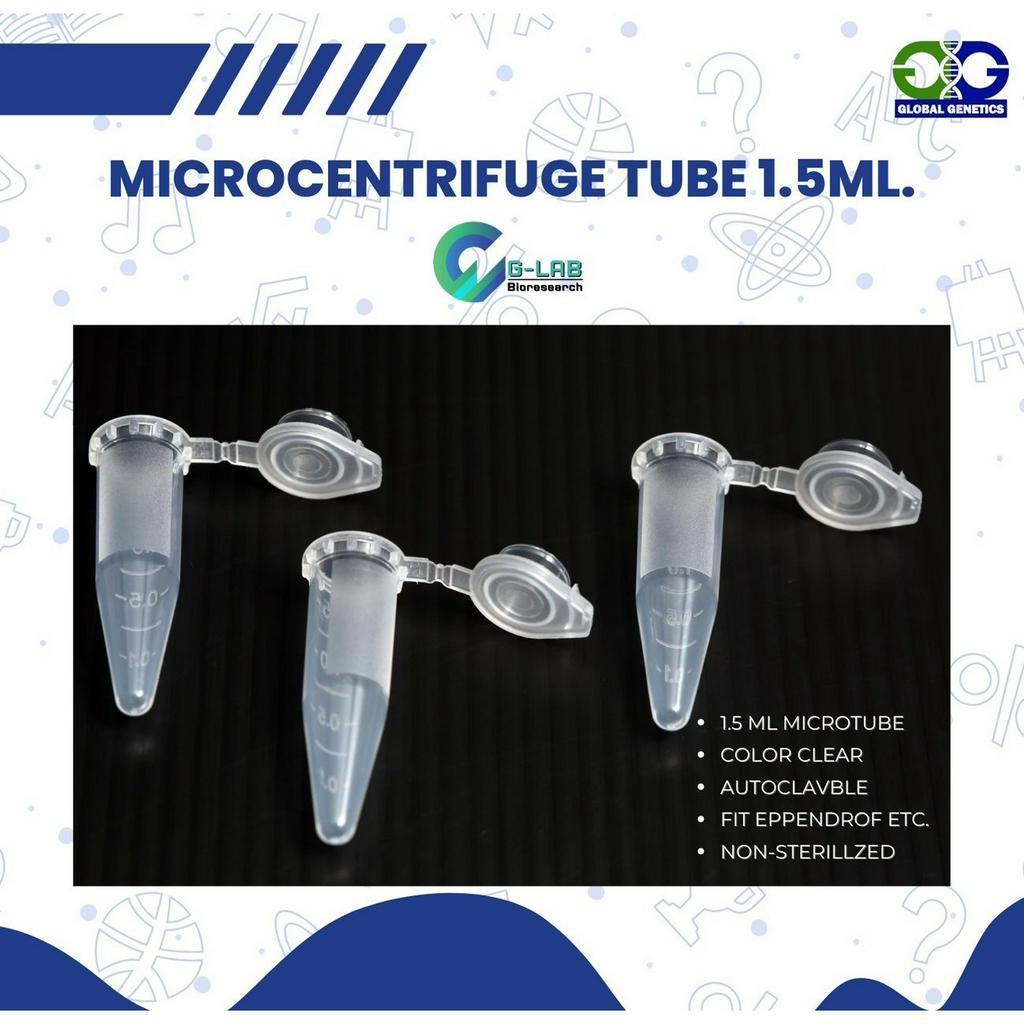 หลอดไมโครทิว มีฝาปิด ขนาด 1.5 ml/ Plastic Micro tube (PP) , Centrifuge ...
