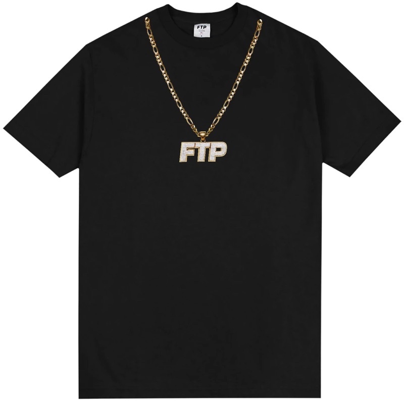 FTP Chain Tee (Black) | Shopee Thailand