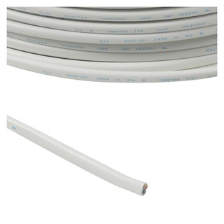 VAF power cable ELECTRIC WIRE VAF YAZAKI 2X1SQ.MM 100M WH Power cable Electrical work สายไฟ VAF ...