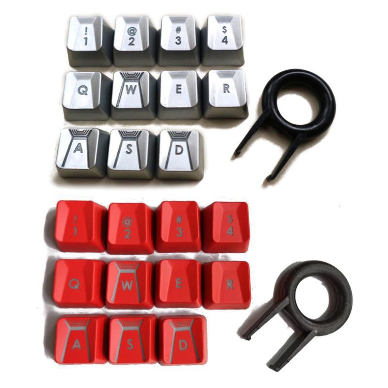 11 keys Backlit Keycap for logitech Romer-G Switch G910 G810 G413 Gpro ...
