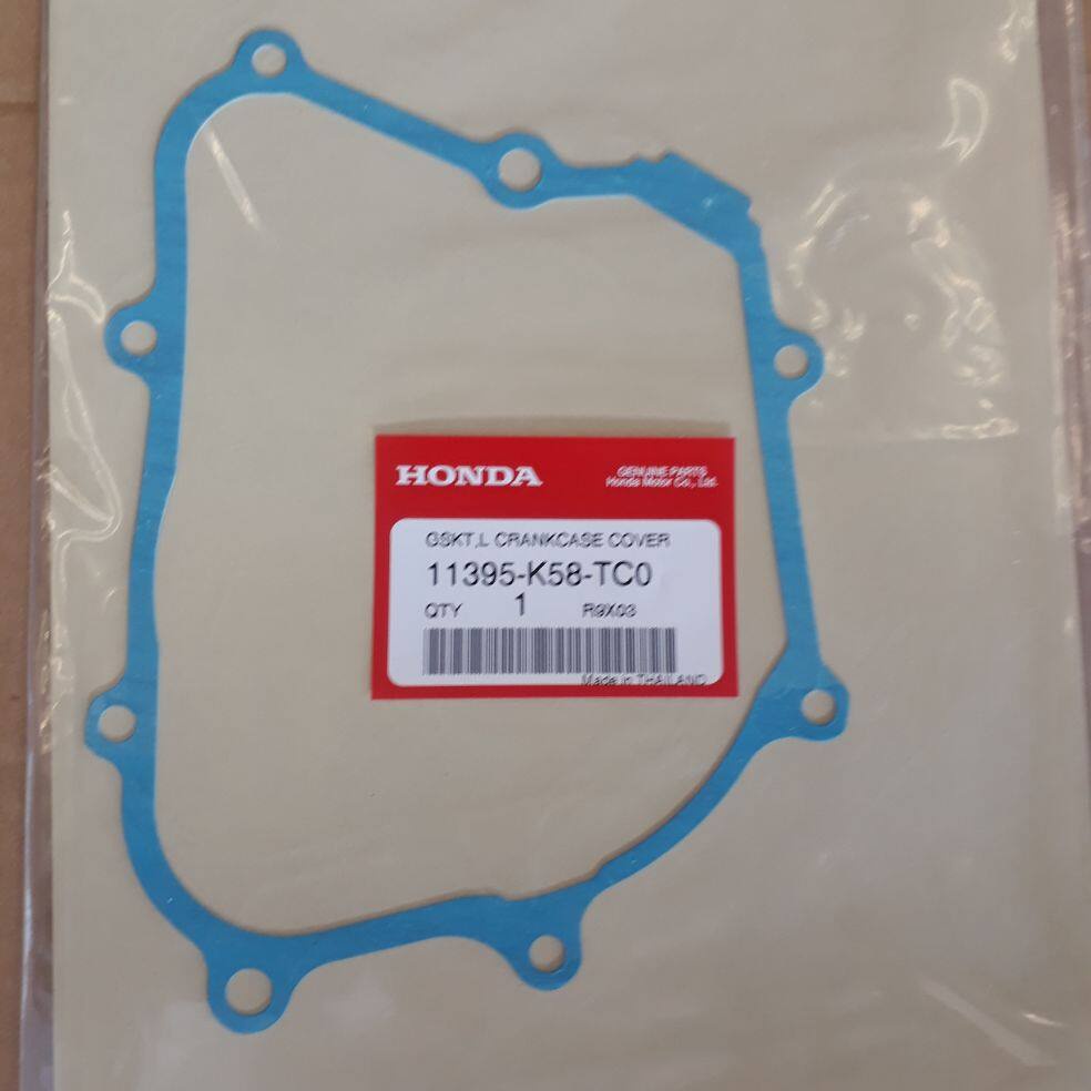 11395-K58-TC0ปะเก็นฝาครอบเครื่องด้านซ้ายSUPER CUB อะไหล่แท้HONDA ...