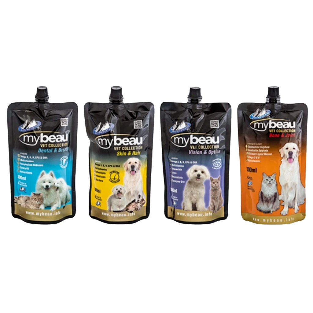 [palaMOUNTAINS] MyBeau VET COLLECTION for Dogs & Cats 300ml / อาหารเสริมเพื่อสุขภาพโดยรวม ...