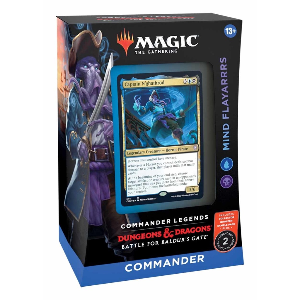 MTG Commander Legends Battle for Baldur's Gate Commander Deck , Mind ...