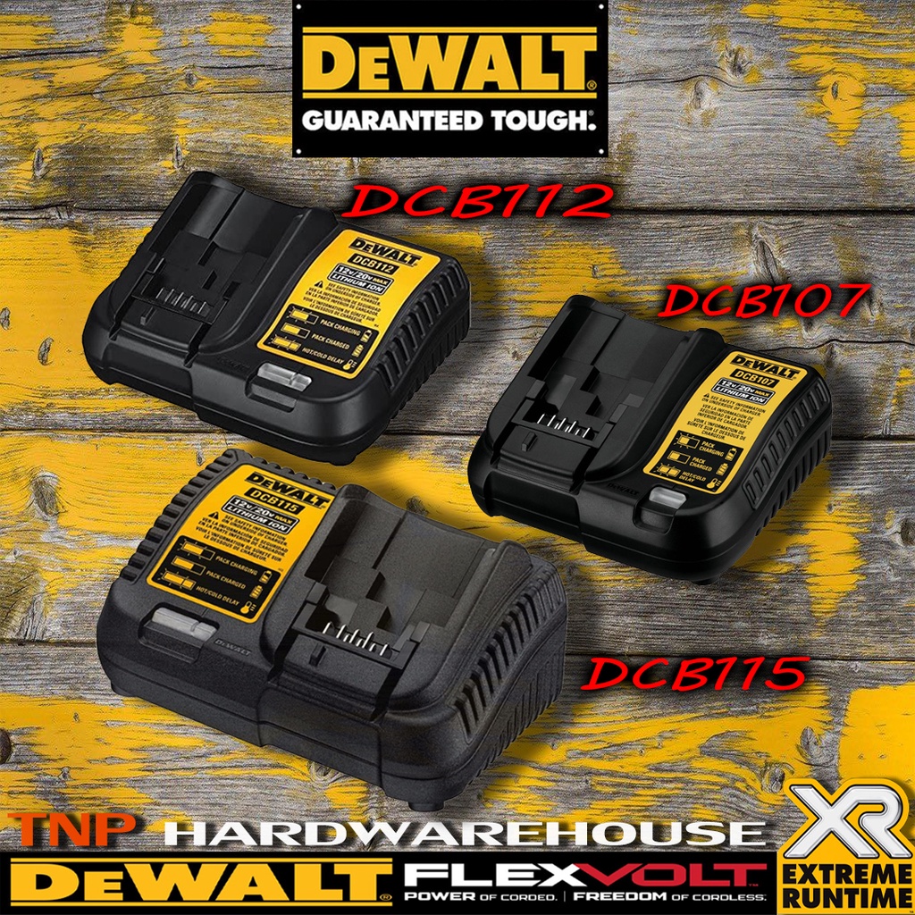 DEWALT DCB115(DCB1104) เเท่นชาร์จแบตเตอรี่ Lithium-ion 10.8V , 18V เเละ ...