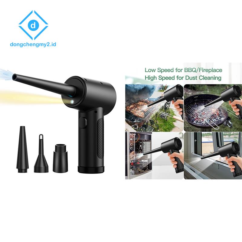 Cordless Air Duster,Multi-Use Portable Replaces Compressed Air Cans B ...