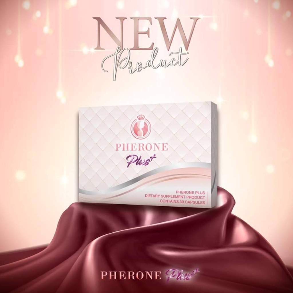 Pherone Plus ฟีโรเน่ พลัส กล่องใหญ่ 30 แคปซูล ฟีโรเน่ละมุนแน่ ของแท้100 ...