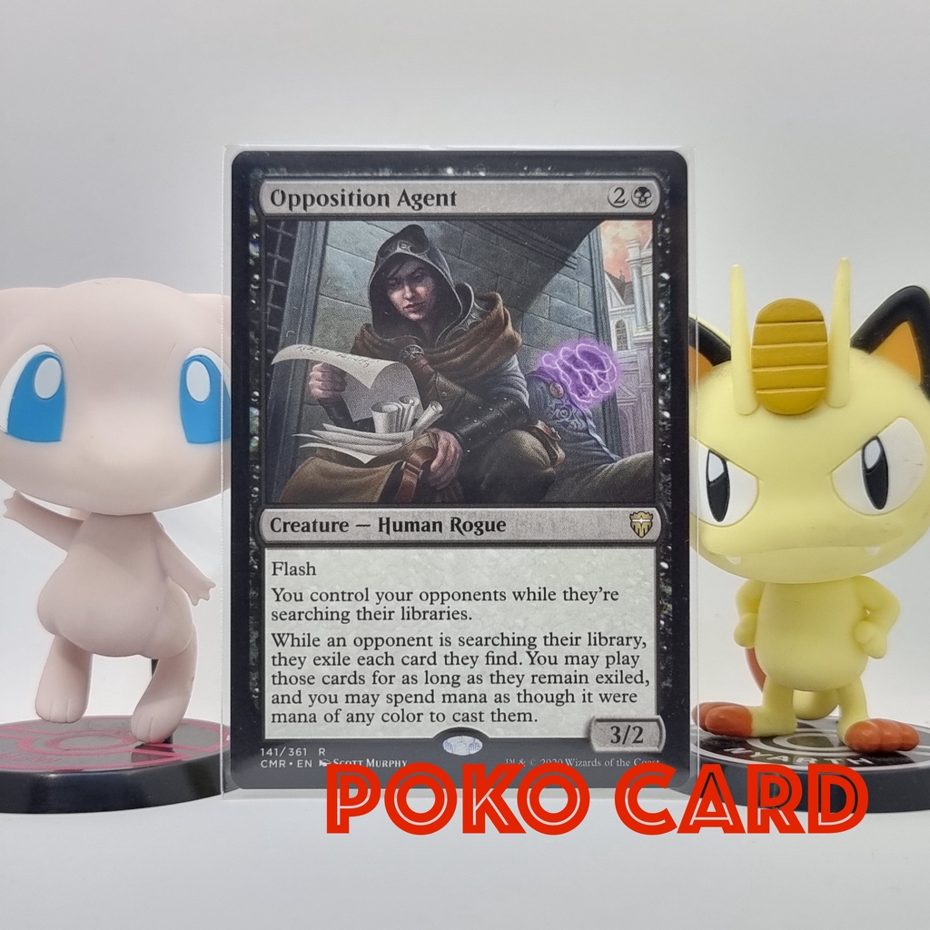 Opposition Agent ชุด Commander Legends การ์ด Magic the Gathering [MTG ...