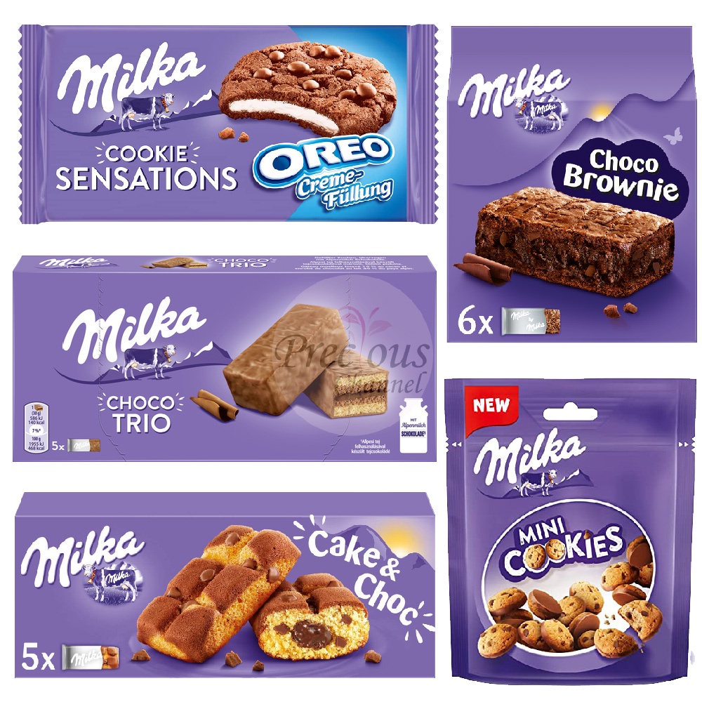 Milka ทุกรุ่นจากเยอรมัน Milka Choco Brownie , Milka Oreo Cookie , Milka ...