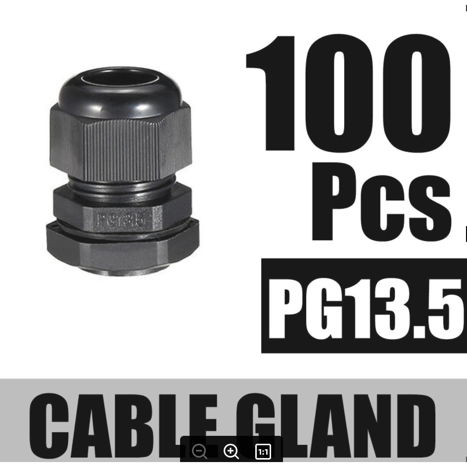 เคเบิ้ลแกลน PG13.5 Cable Gland 50 ชิ้น 100 ชิ้น | Shopee Thailand