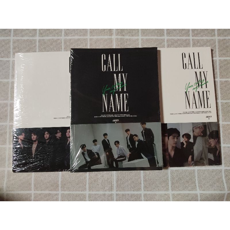 พร้อมส่งอัลบั้ม call my name ไม่แกะซีลของ got7 | Shopee Thailand