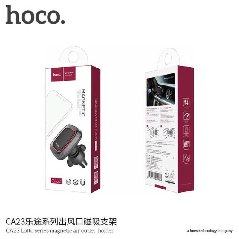 HOCO CA23 ที่ยึดโทรศัพท์ในรถยนต์ แบบเสียบช่องแอร์ ที่วางโทรศัพท์ ของแท้ ...