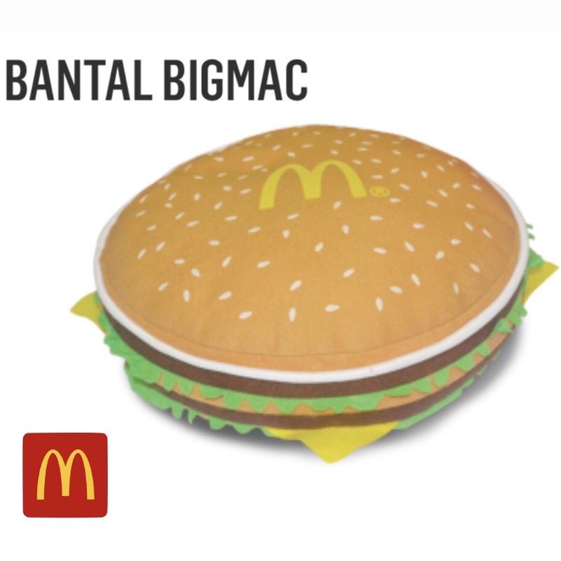 Bigmac Pillow Original Burger Mcd Mekdi McDonalds Big Mac Pillow ...