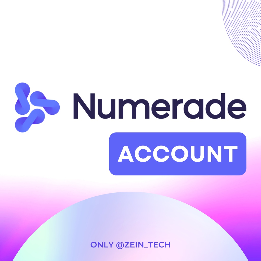 Numerade Account 1 Week | Shopee Thailand
