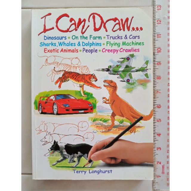 I CAN DRAW ฉบับรวมเล่ม หนังสือภาษาอังกฤษ ปกอ่อน มือสอง ( ส่งของทุก ...
