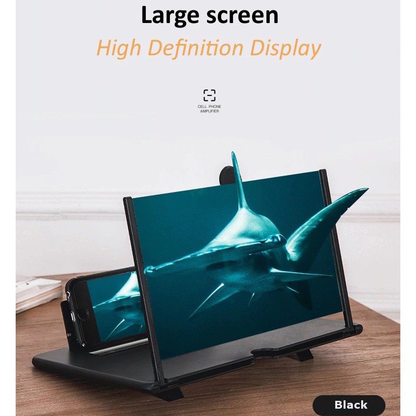 จอขยายโทรศัพท์3D Screen Mobile Phone ขยายหน้าจอมือถือได้ 2-4 เท่า เหมาะ ...