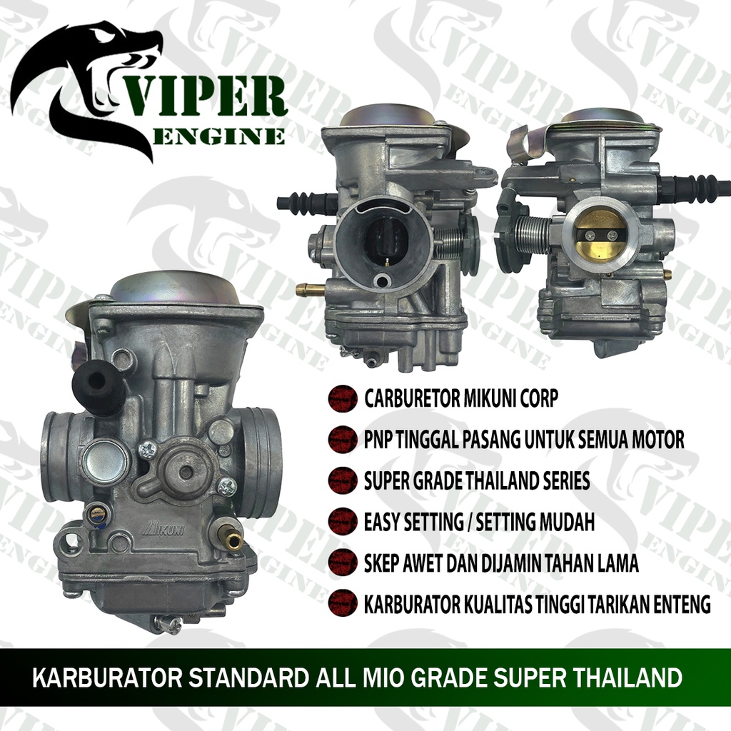 มาตรฐาน CARBURETOR MIO SPORTY - MIO SOUL - NOUVO - MIO FINO CARBURETOR ...