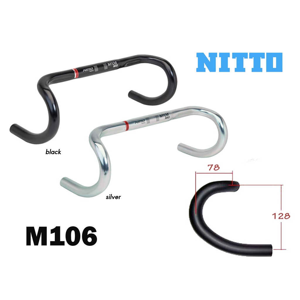 แฮนด์จักรยาน NITTO M106 | Shopee Thailand